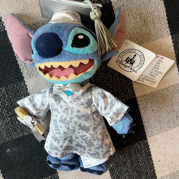 Disney | Toys | Disney Stitch Graduation Plush Toy 27 Collectible Nwt 8 ...